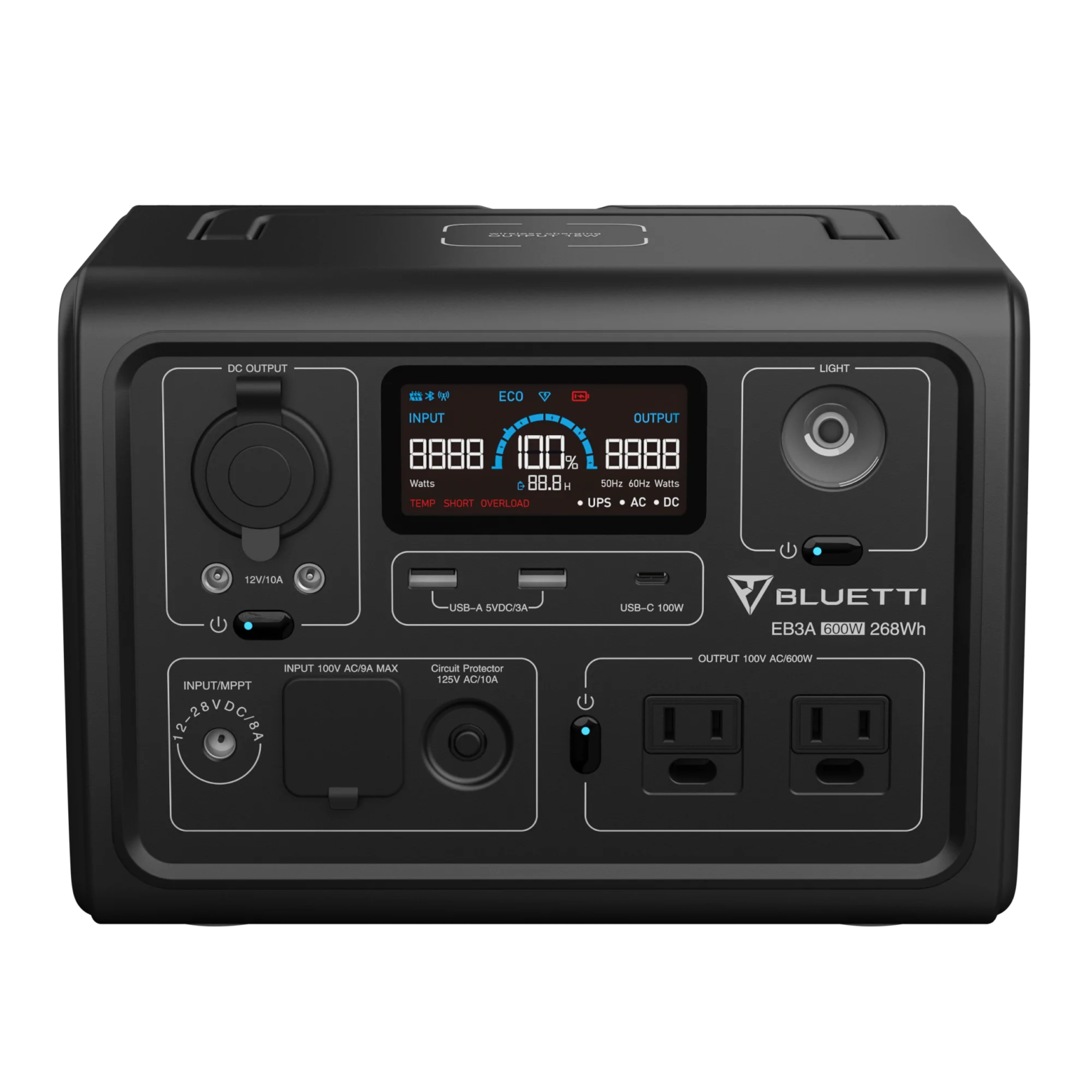 【BLUETTI EB3A】超小型で多機能なポータブル電源！徹底レビュー！ | あきとぶ