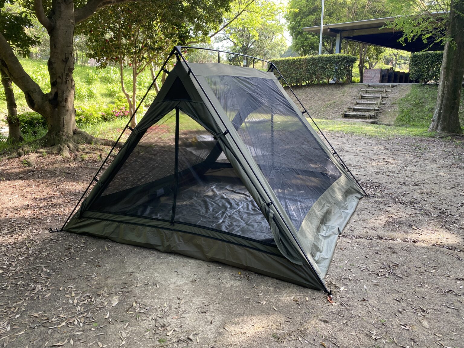 【韓国ブランド】CAMVIL！開放的なミリタリーテント「A-TENT」紹介！ | あきとぶ